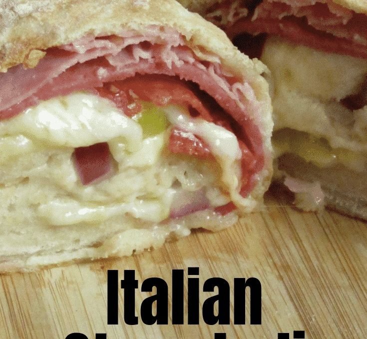 Italian Stromboli ~ From Dough To Dinner - A Chick And Her Garden