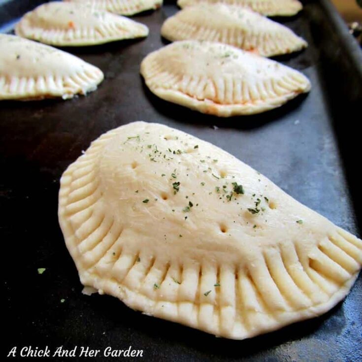 In A Pinch Pizza Pockets - A Chick And Her Garden
