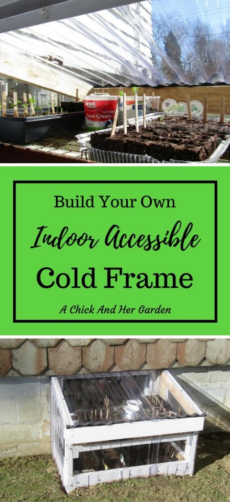 Build Your Own Indoor Accessible Cold Frame - A Chick And Her Garden