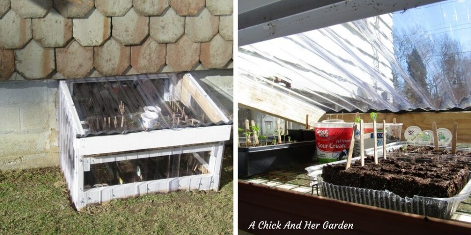 Build Your Own Indoor Accessible Cold Frame - A Chick And Her Garden
