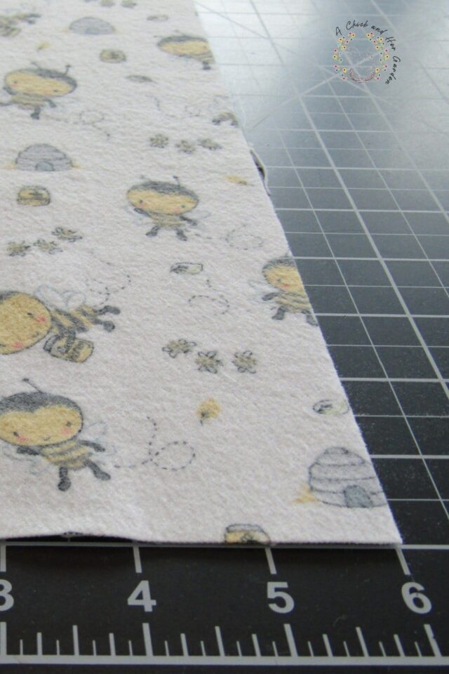 Burp Cloth Sewing Pattern - A Chick And Her Garden