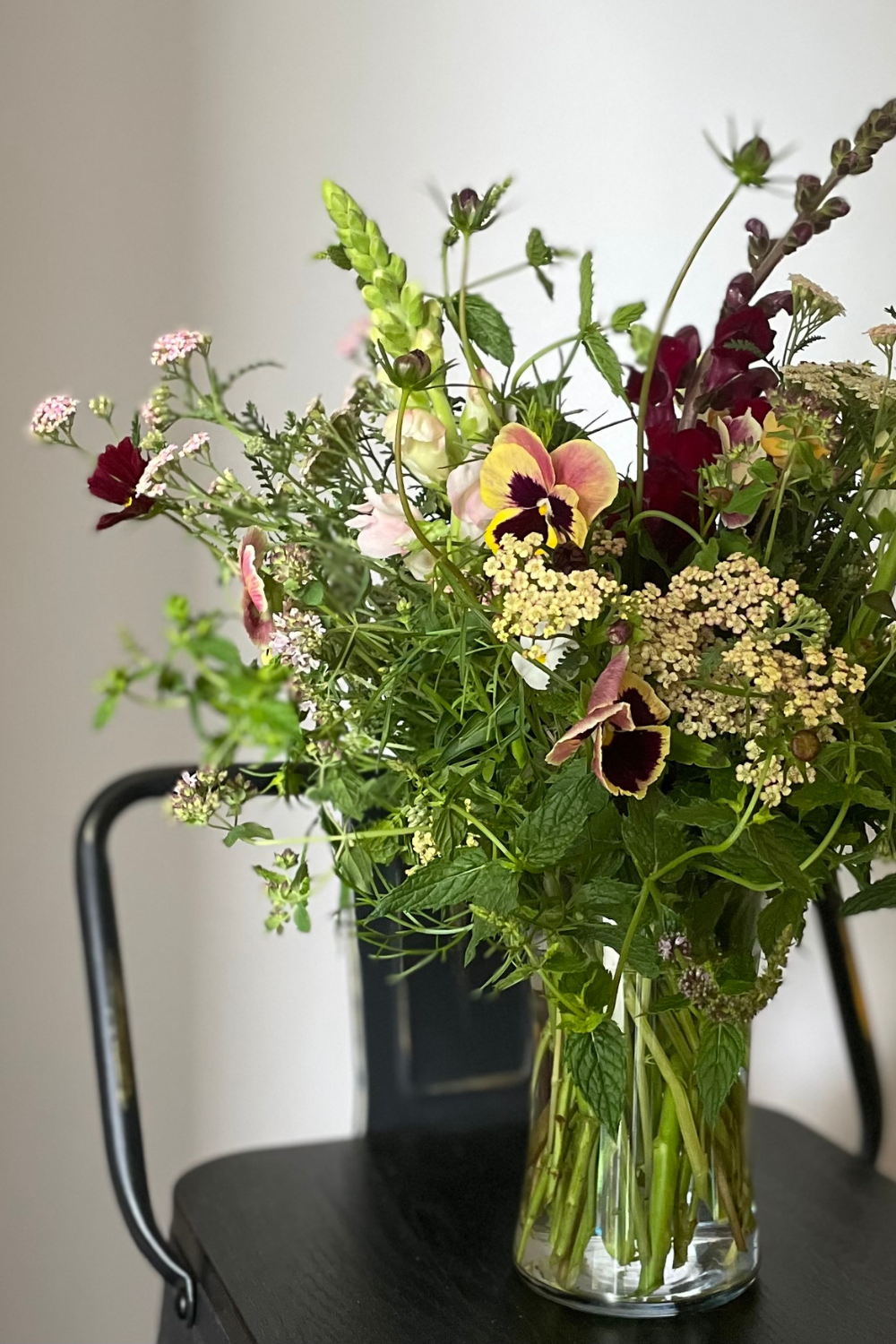 How to Grow Pansies as a Cut Flower - A Chick And Her Garden